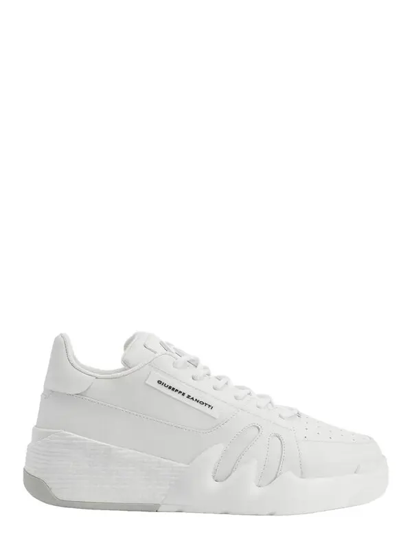 GIUSEPPE ZANOTTI Talon Leather Sneakers - White