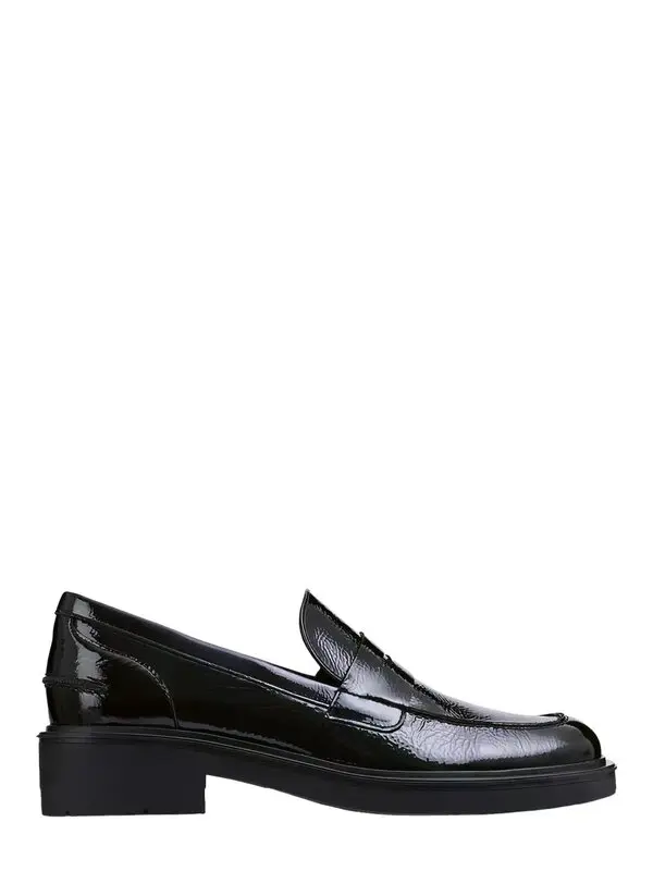 HOGL Lauren Leather Loafers - Black