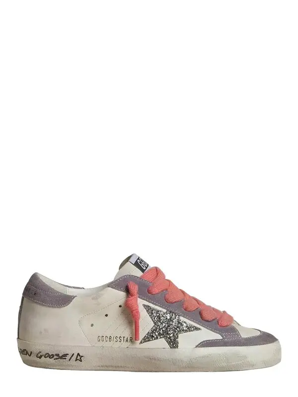 GOLDEN GOOSE Super-star Leather Sneakers - White