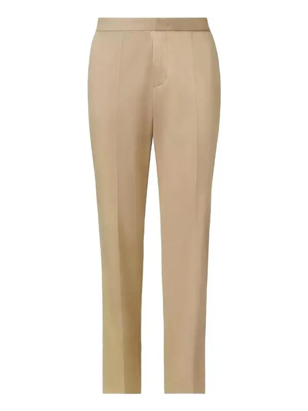 Fabiana Filippi Montefalco Cotton Straight Trousers - Neutrals