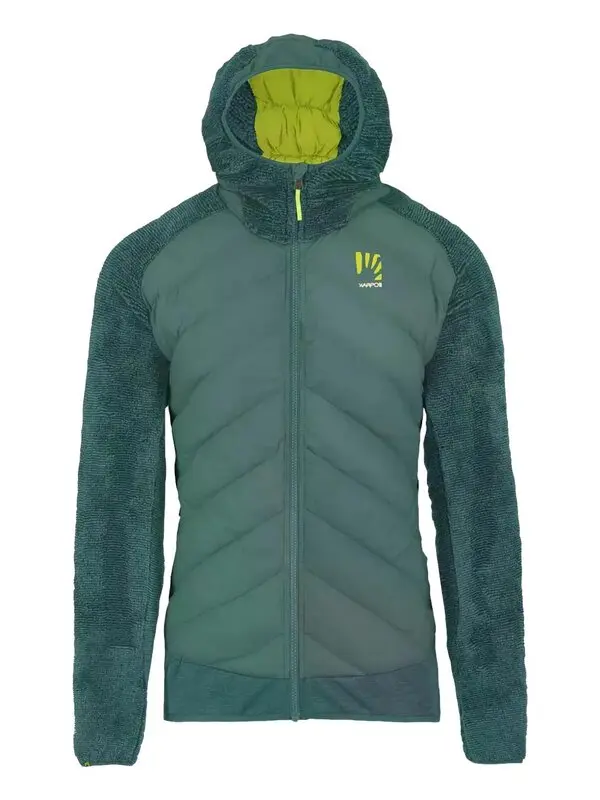 KARPOS Hooded Quilted Jacket - Green