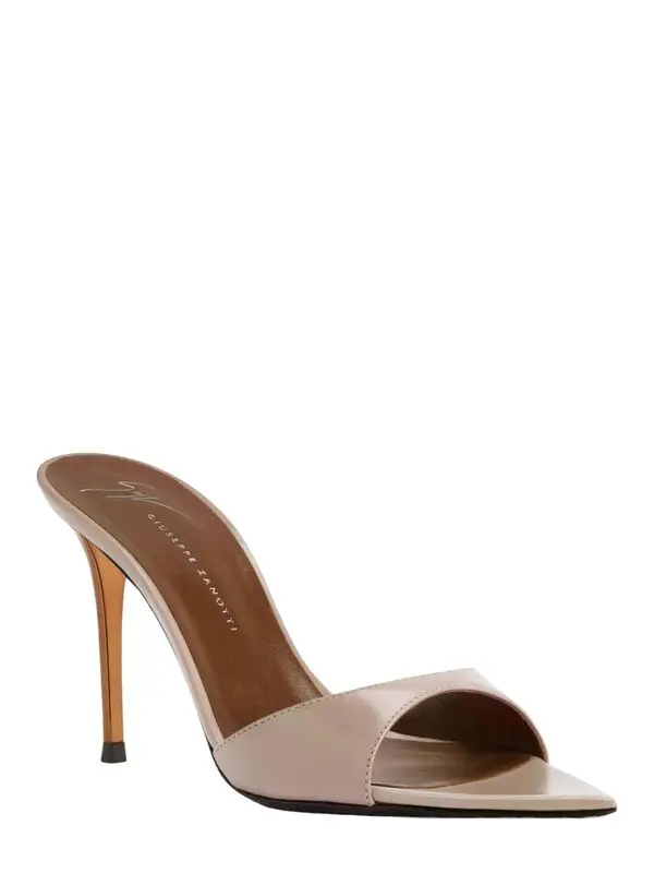 GIUSEPPE ZANOTTI 90mm Intriigo Stiletto Sandals - Neutrals
