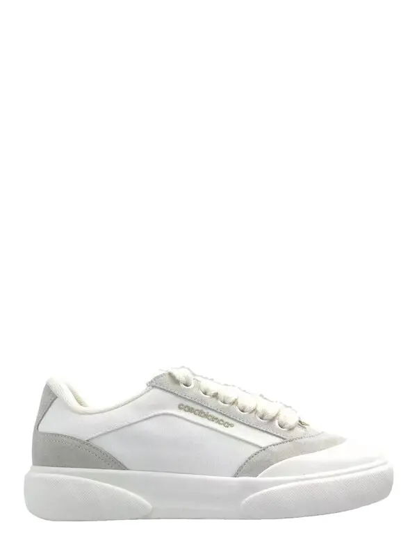 Casablanca Lace-up Sneakers - White
