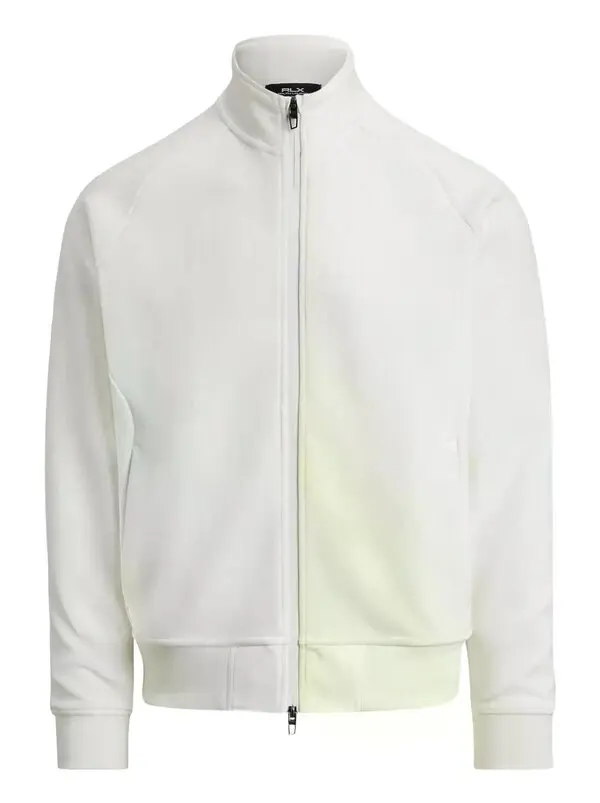 Ralph Lauren Mock-neck Zip-front Cardigan - White
