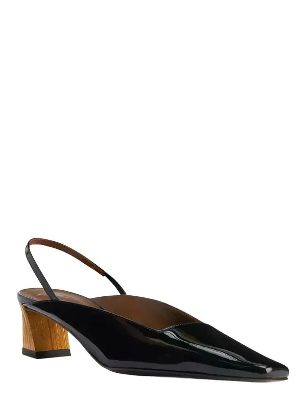 GIUSEPPE ZANOTTI 45mm Brendha Slingback Pumps - Black