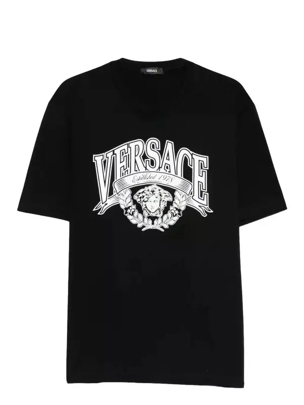 Versace Medusa-emblem T-shirt - Black
