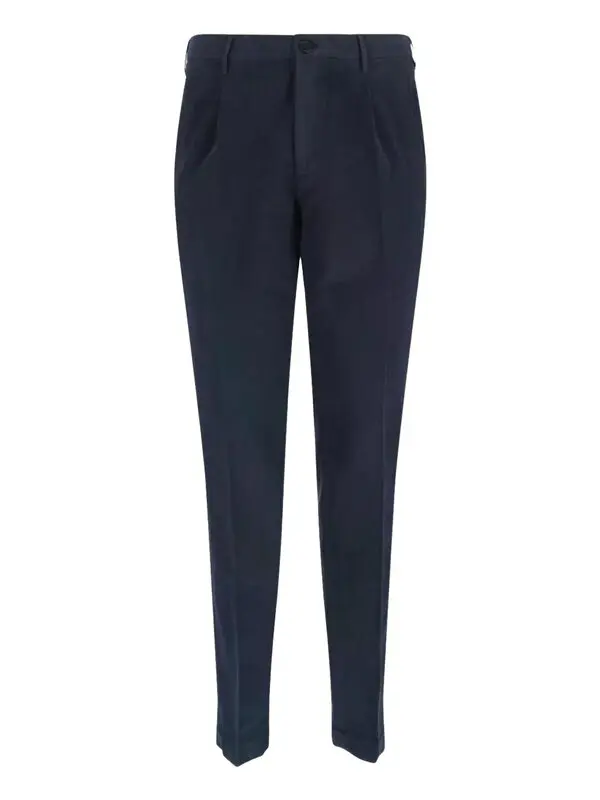 Incotex Pleated-front Trousers - Blue