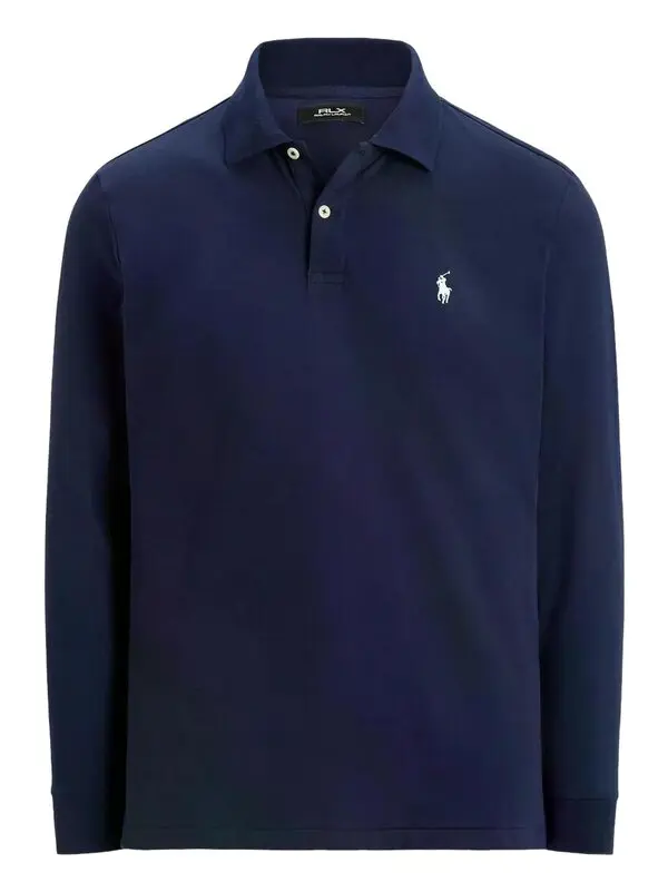 Rlx Ralph Lauren Long-sleeve Polo Shirt - Blue