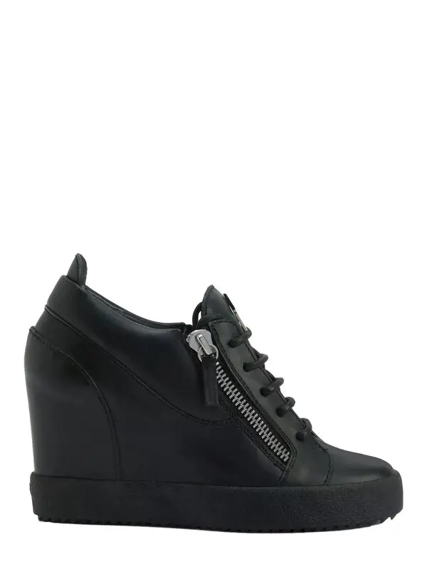 GIUSEPPE ZANOTTI Addy Wedge Sneakers - Black