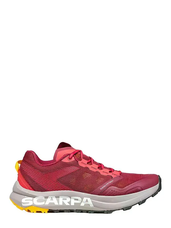 SCARPA Lace-up Trail Running Shoes - Red