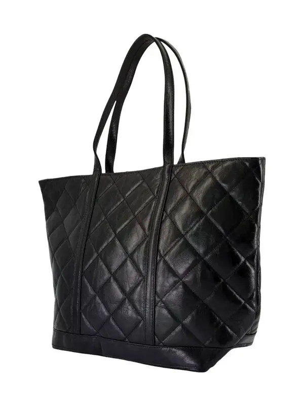 Vanessa Bruno Quilted Tote Bag - Black