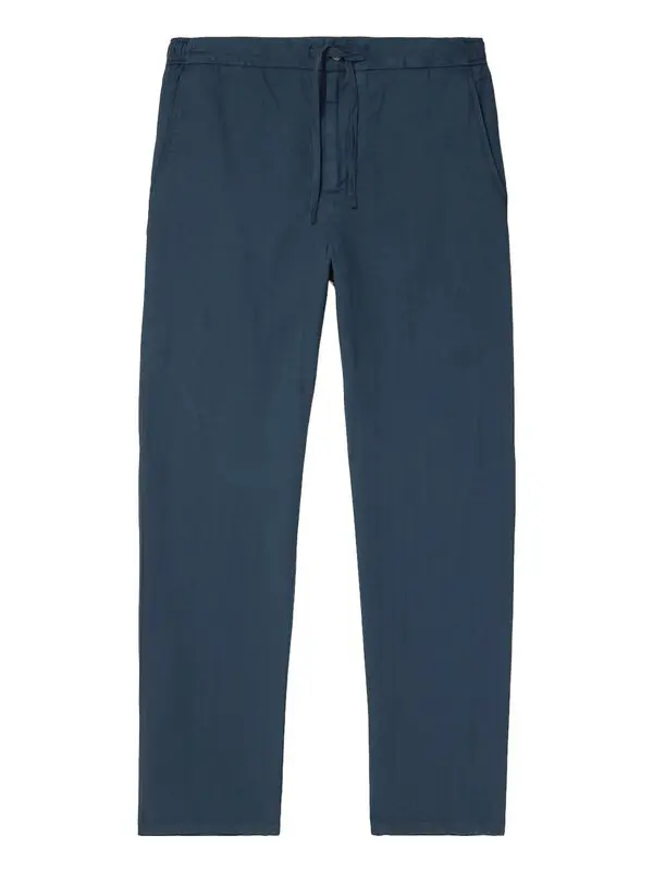 Frescobol Carioca Mendes Straight-leg Trousers - Blue
