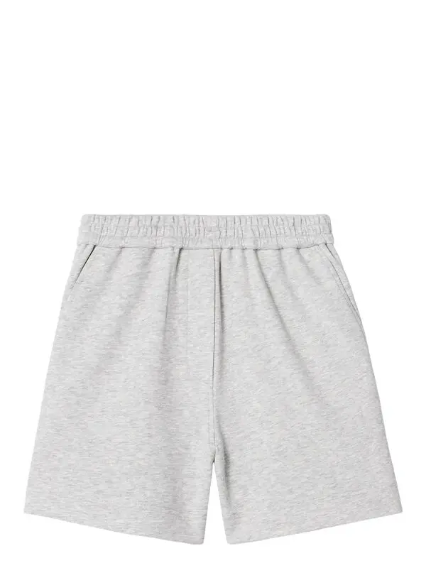 Co Cotton And Tencel-blend Jersey Shorts - Gray