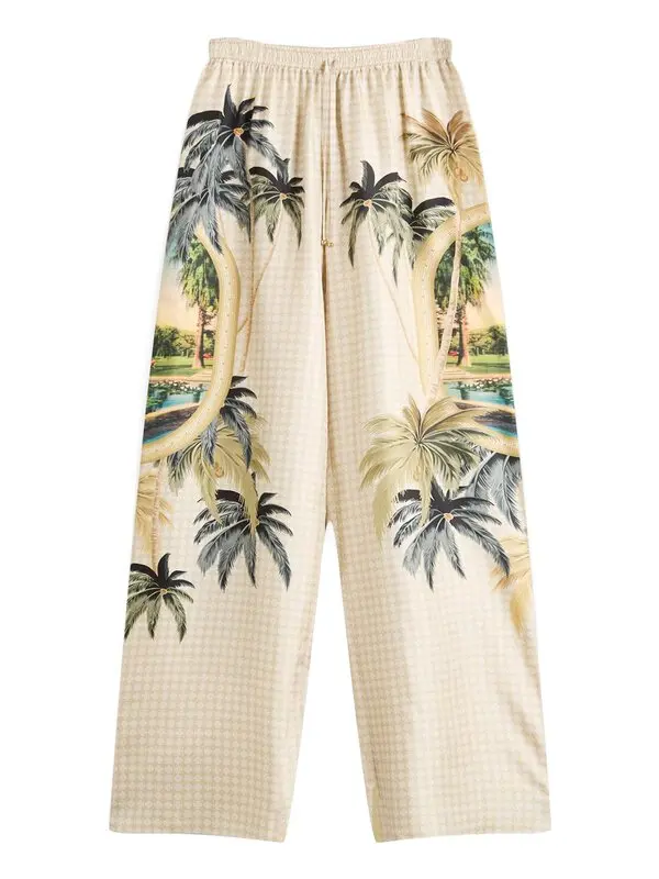 Amiri Paradise Wide Leg Pant - Multi