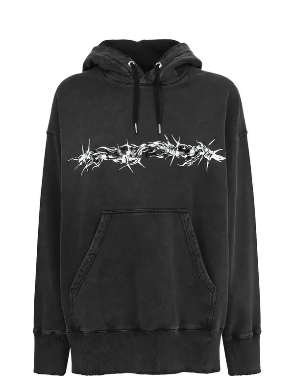 Givenchy Hooded Sweatshirt - Black