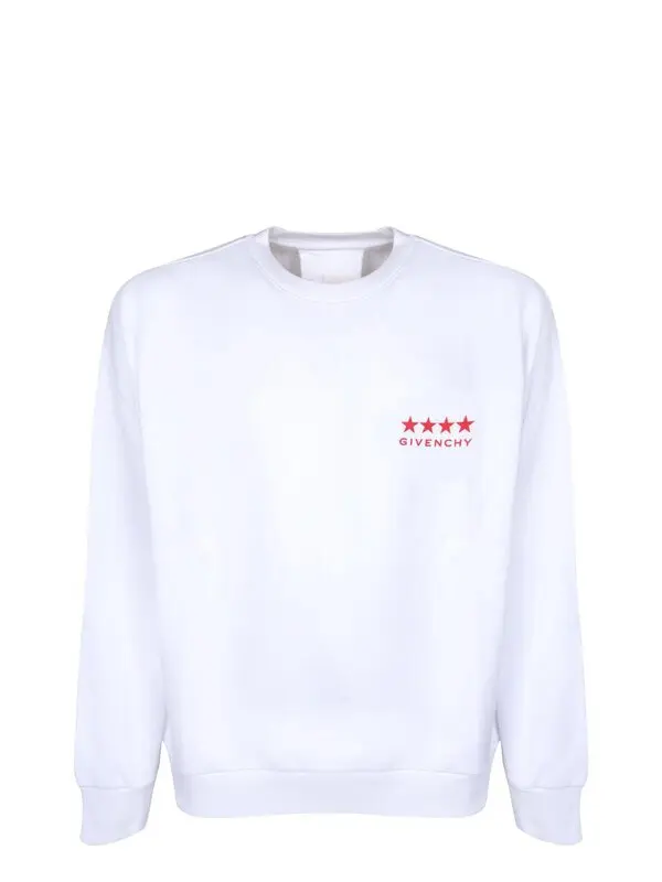 Givenchy Cotton Sweatshirt - White