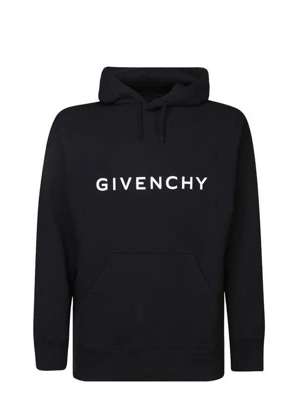 Givenchy Cotton Hoodie - Black