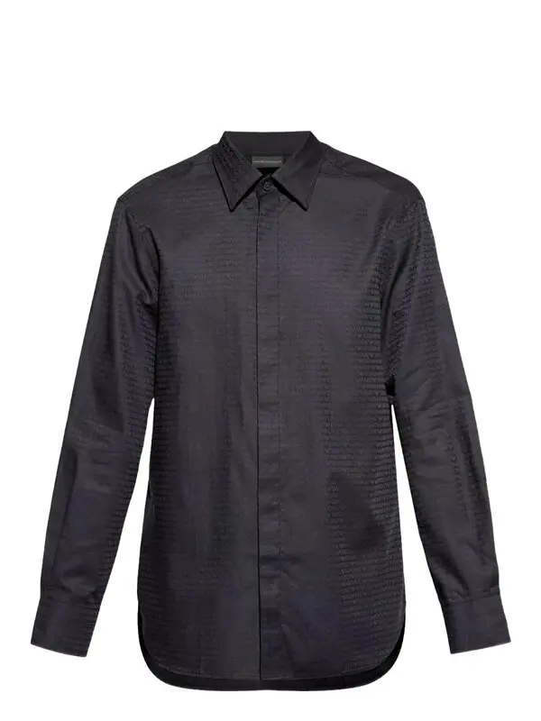 Emporio Armani Cotton Shirt - Blue