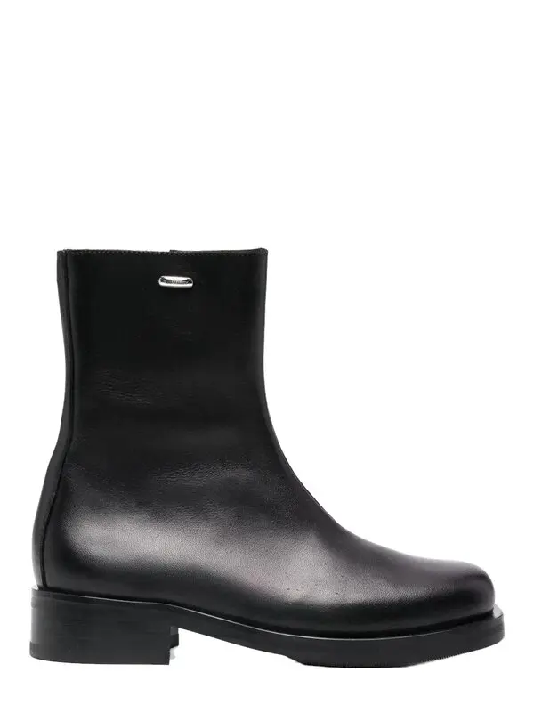 Our Legacy Leather Boots - Black