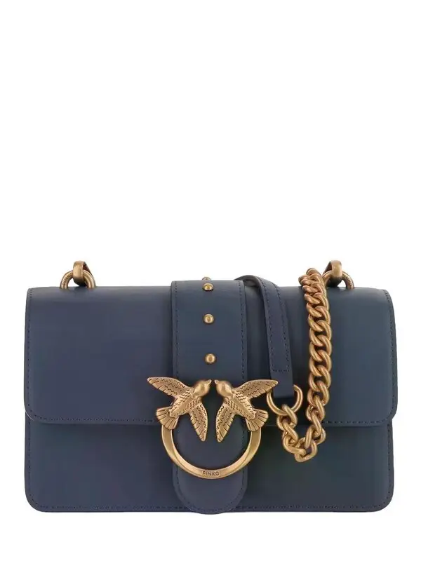 Pinko Love One Chain Shoulder Bag - Blue