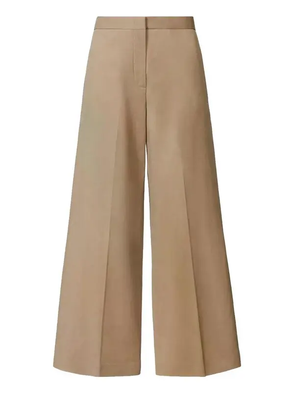 Fabiana Filippi Pleated Wide Leg Trousers - Neutrals