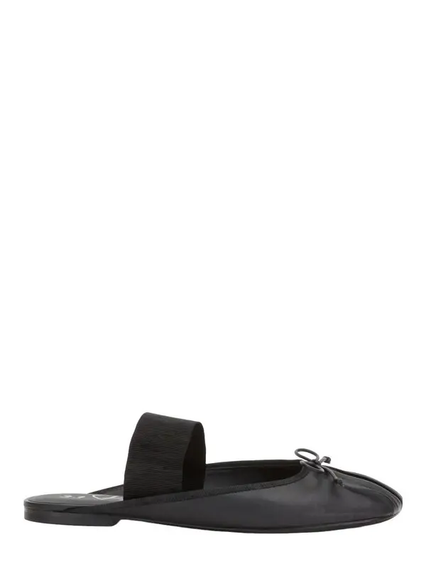 3.1 Phillip Lim Elastic Band Bow Mules - Black
