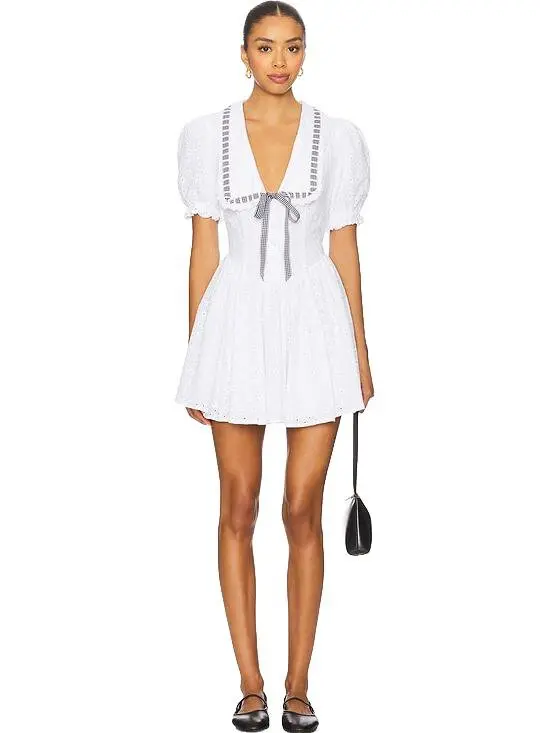 Majorelle Graciela Mini Dress - White