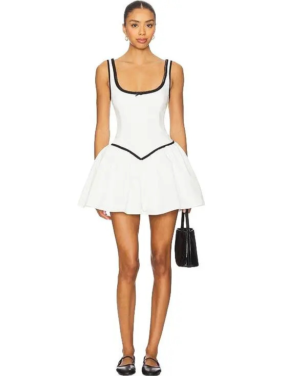 RUNAWAY THE LABEL Adaline Mini Dress - White