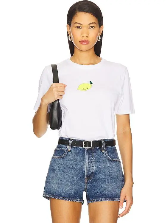 Kule The Modern Lemon Tee - White