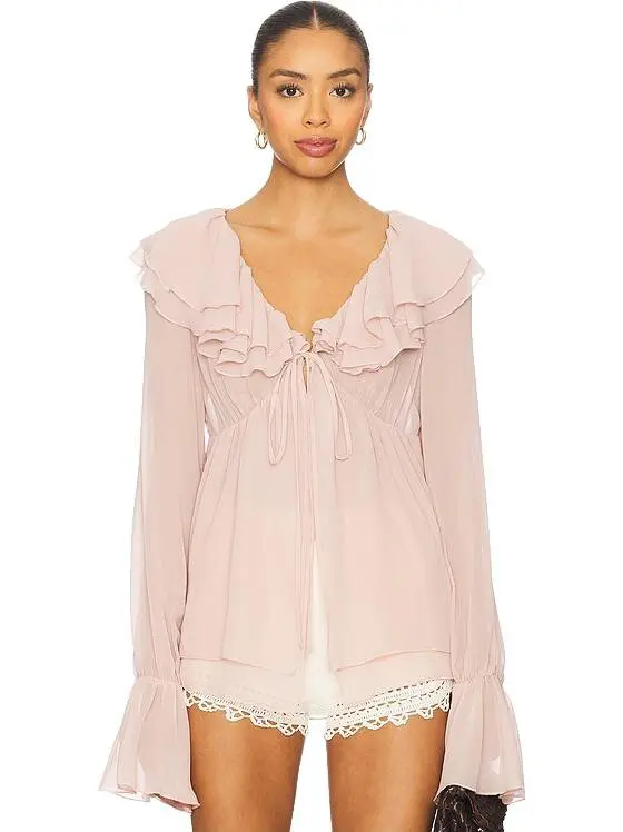 Tularosa Vianna Top - Mauve