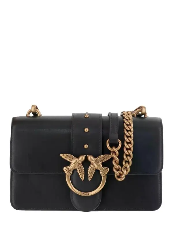 Pinko Love One Chain Shoulder Bag - Black