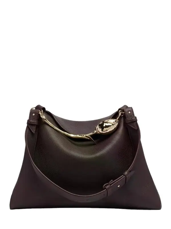 Erdem Bloom Top Handle Bag - Brown