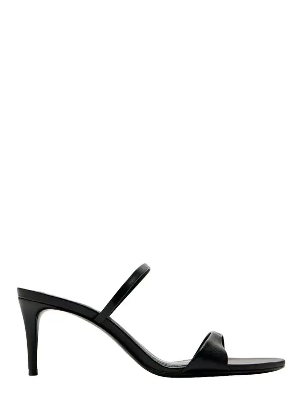 Schutz 75mm Double-strap Stiletto Sandals - Black
