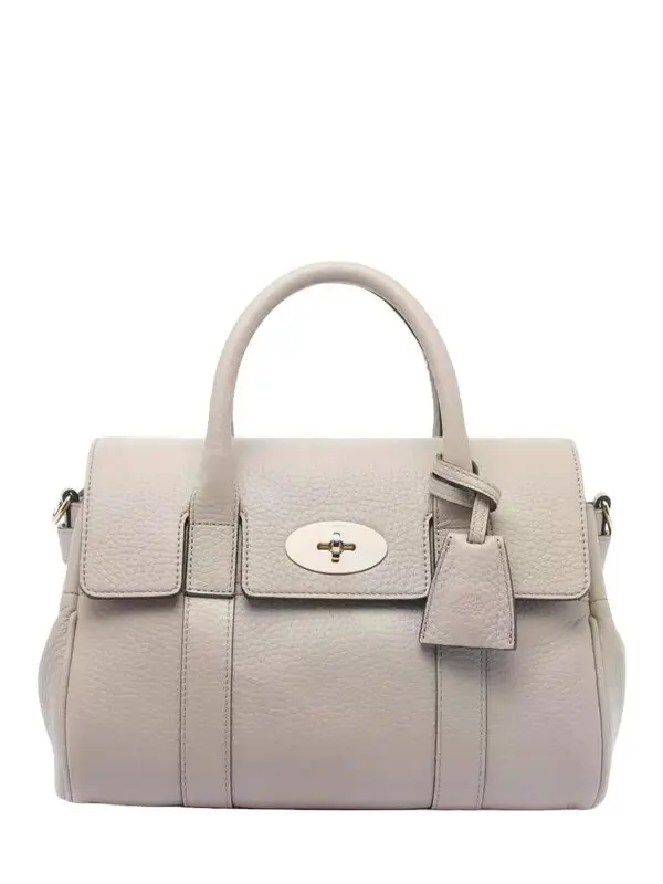 Mulberry Turn-lock Satchel - F924 Cashmere Taupe