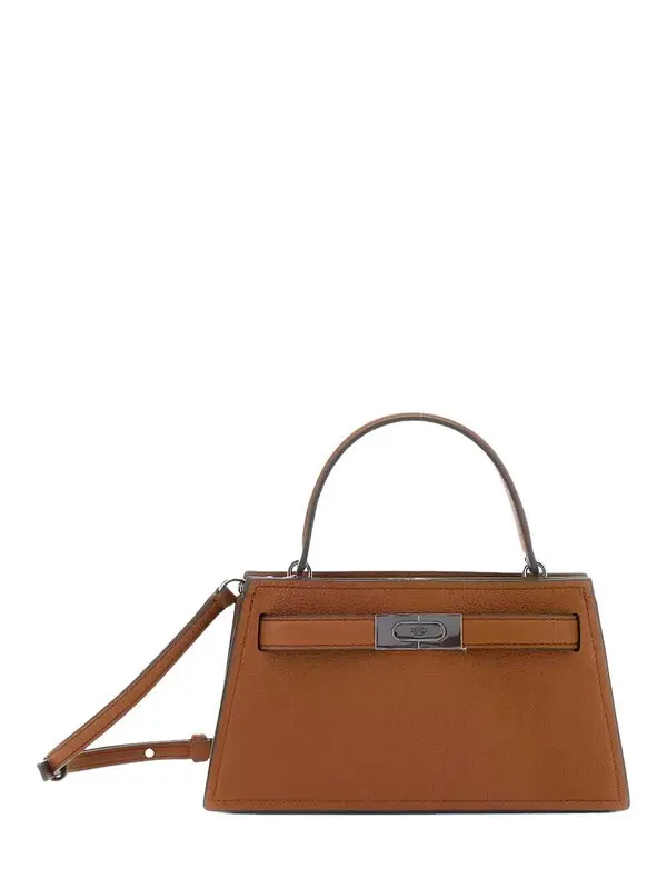 Tory Burch Mini Lee Radziwill Tote Bag - Brown