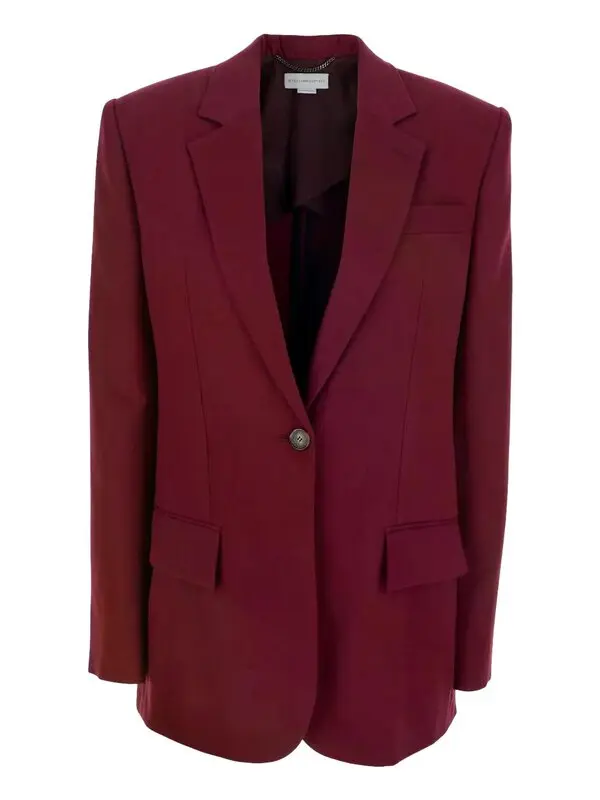 Stella McCartney Single-breasted Blazer - Red