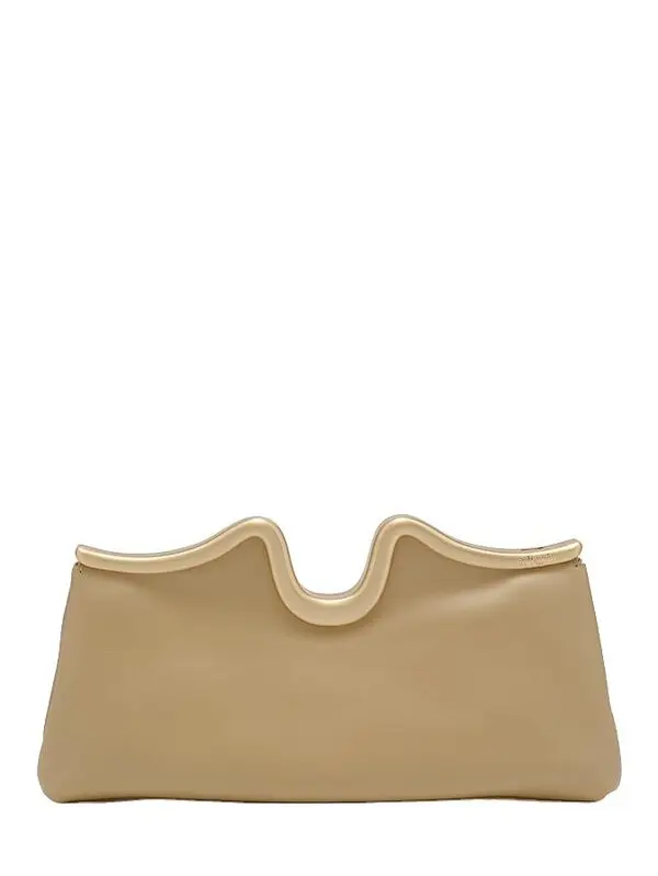 Cult Gaia Valma Clutch - Sand