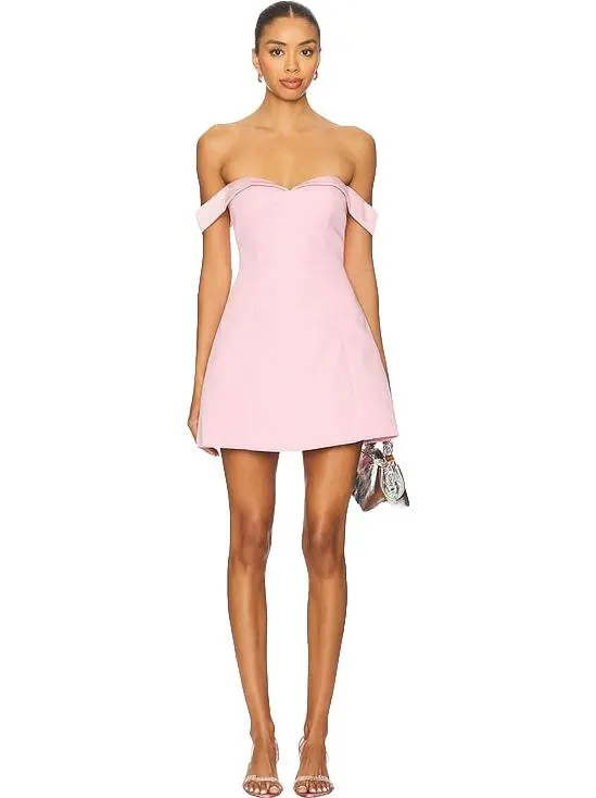 RUNAWAY THE LABEL Ebony Mini Dress In . Also - Blush