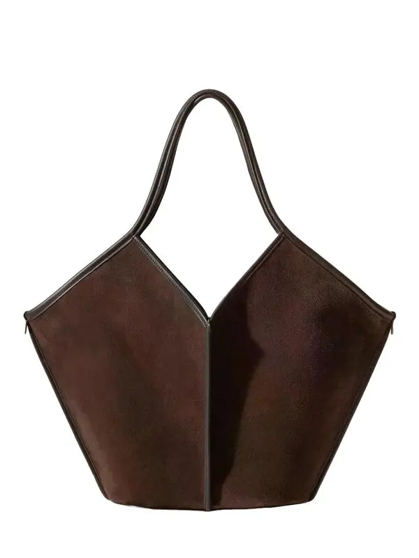 Hereu Calella Suede Tote Bag - Brown
