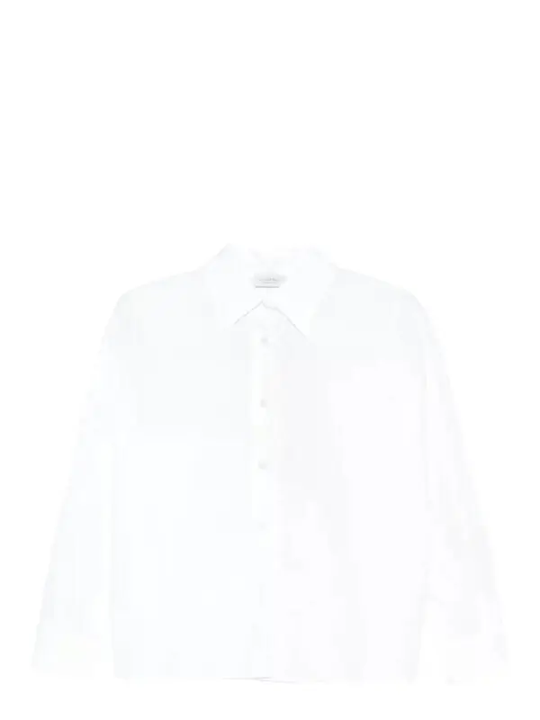 MAZZARELLI Cotton Button-down Shirt - White