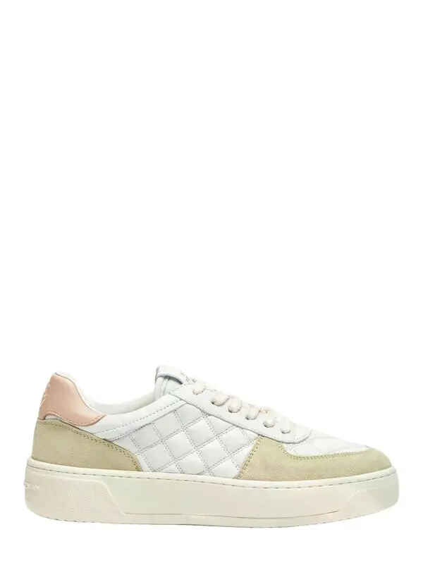 STUART WEITZMAN Quilted Platform Trainers - Neutrals