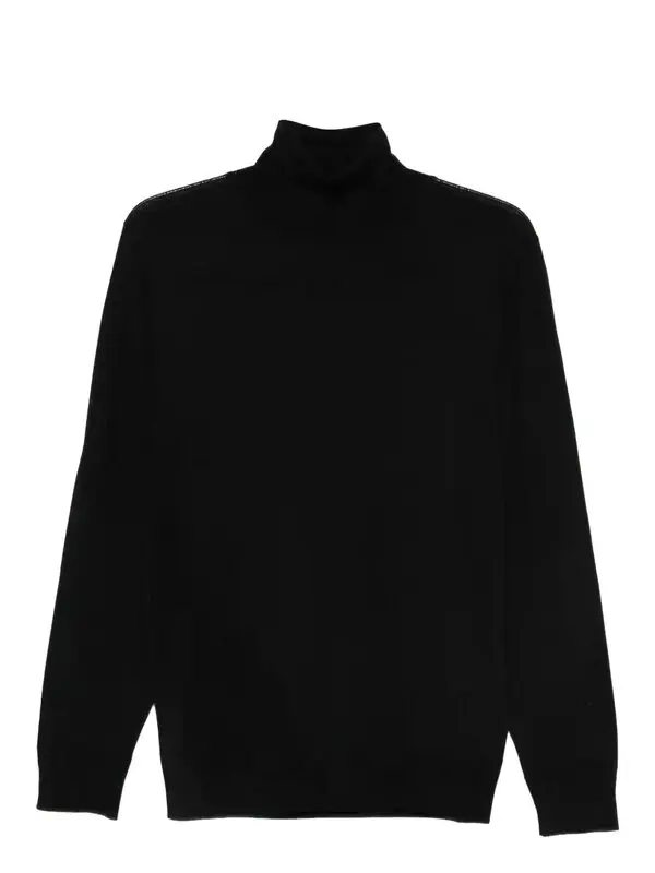 Barena Venezia High-neck Wool Sweater - Black