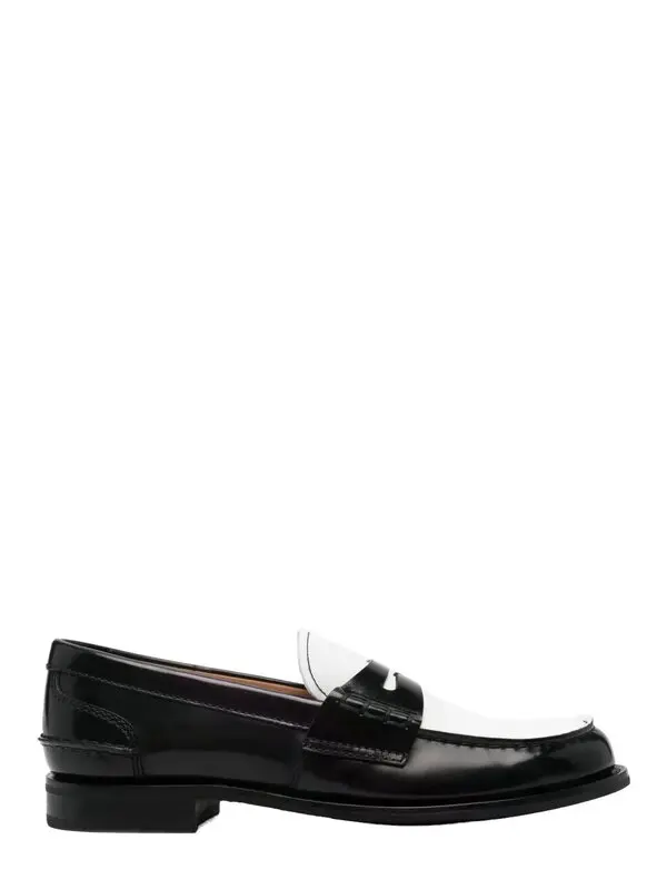 Church's Pembrey Leather Loafers - Black