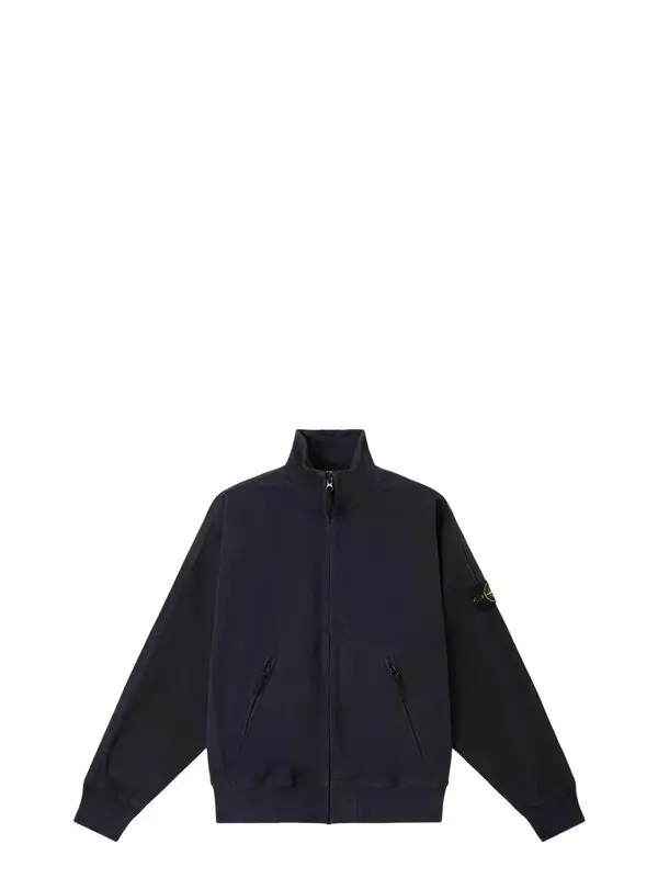 Stone Island Zip-fastening Welt-pockets Sweatshirt - Blue