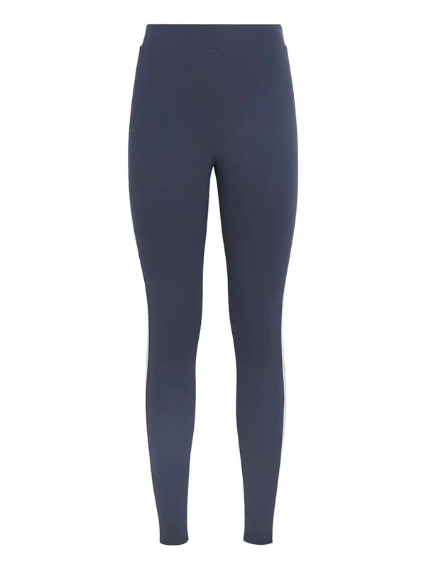 Max Mara Stretch-jersey Slim Leggings - Blue