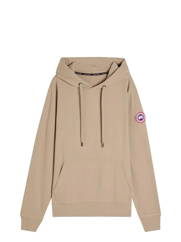 Canada Goose Huron Hooded Cotton Sweatshirt - Beige