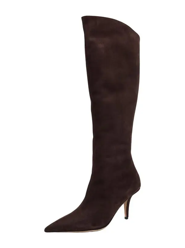 Paris Texas Jessica 75mm Knee High Boots - Ebano