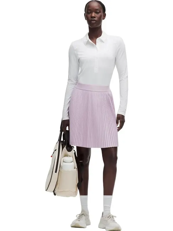 Lululemon Pleated High-rise Tennis Skirt - Lilac Play