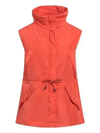 Aspesi Sleeveless Drawstring Waist Vest - Orange
