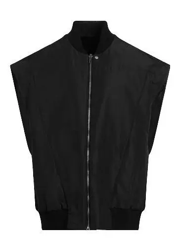 Rick Owens Sleeveless Vest With Synthetic Filling - Black